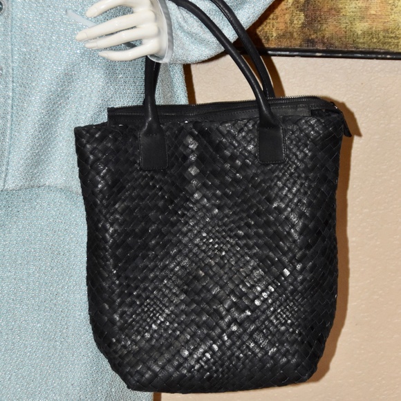 Falor | Bags | Falor Falorni Italia Leather Woven Hobotote Bag | Poshmark